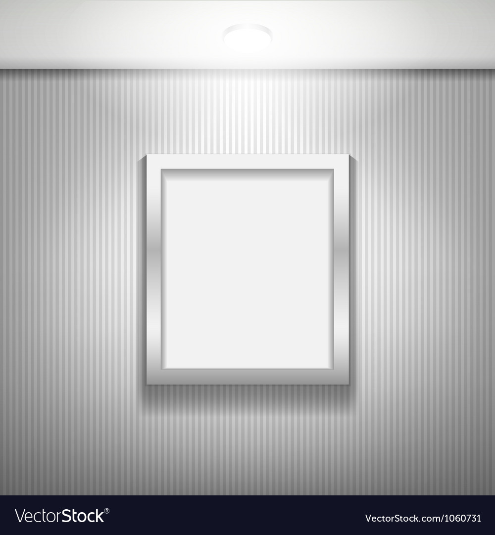 Gallery frames Royalty Free Vector Image - VectorStock