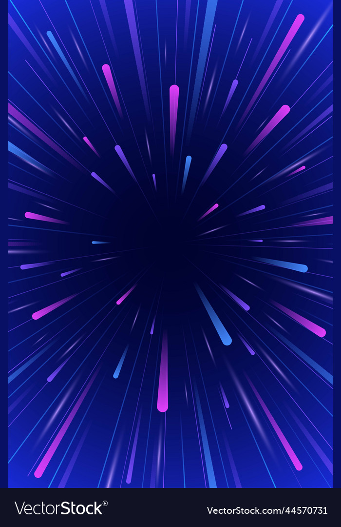 Gradient zoom effect background design Royalty Free Vector