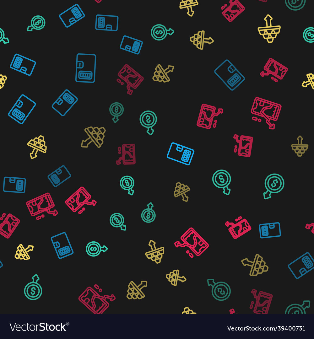 Set line prison cell door dollar rate decrease Vector Image