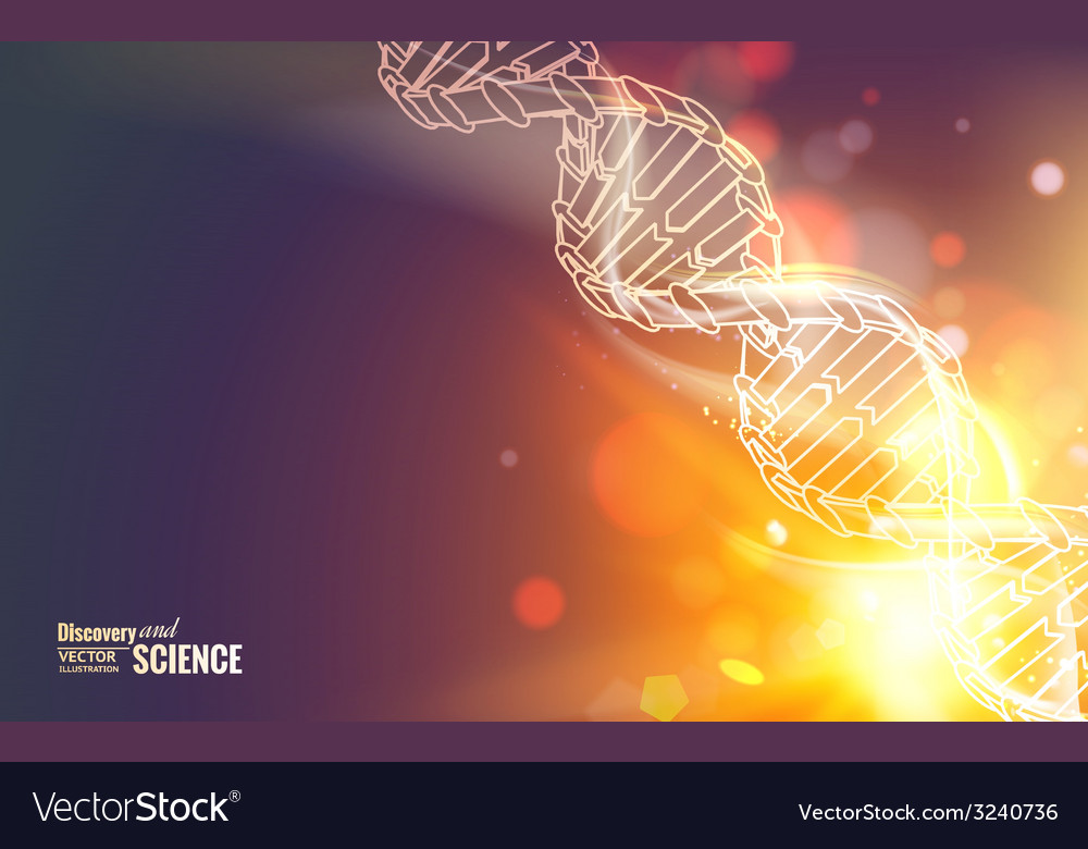 Dna molecule Royalty Free Vector Image - VectorStock