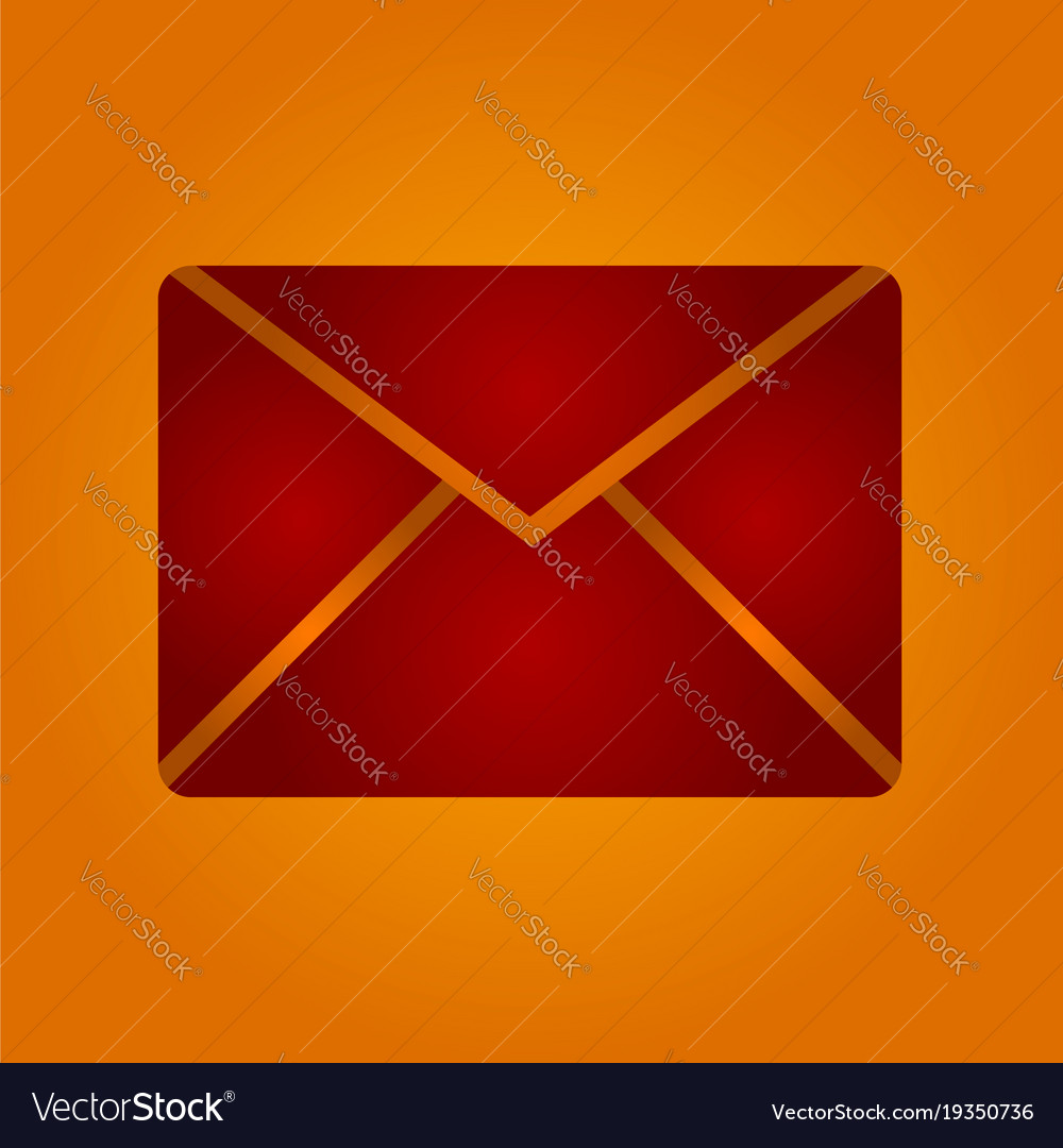 Envelope icon Royalty Free Vector Image - VectorStock