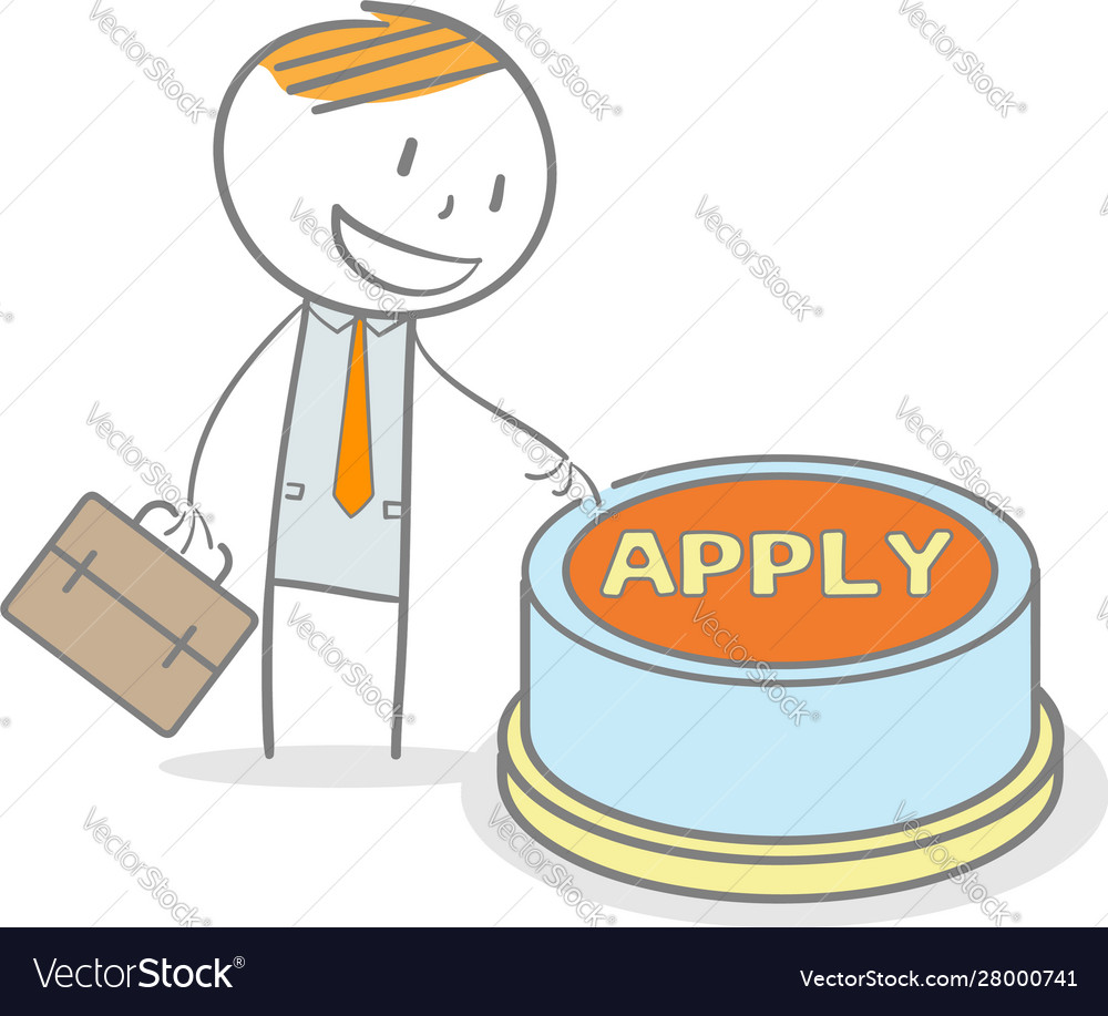 Apply button Royalty Free Vector Image - VectorStock