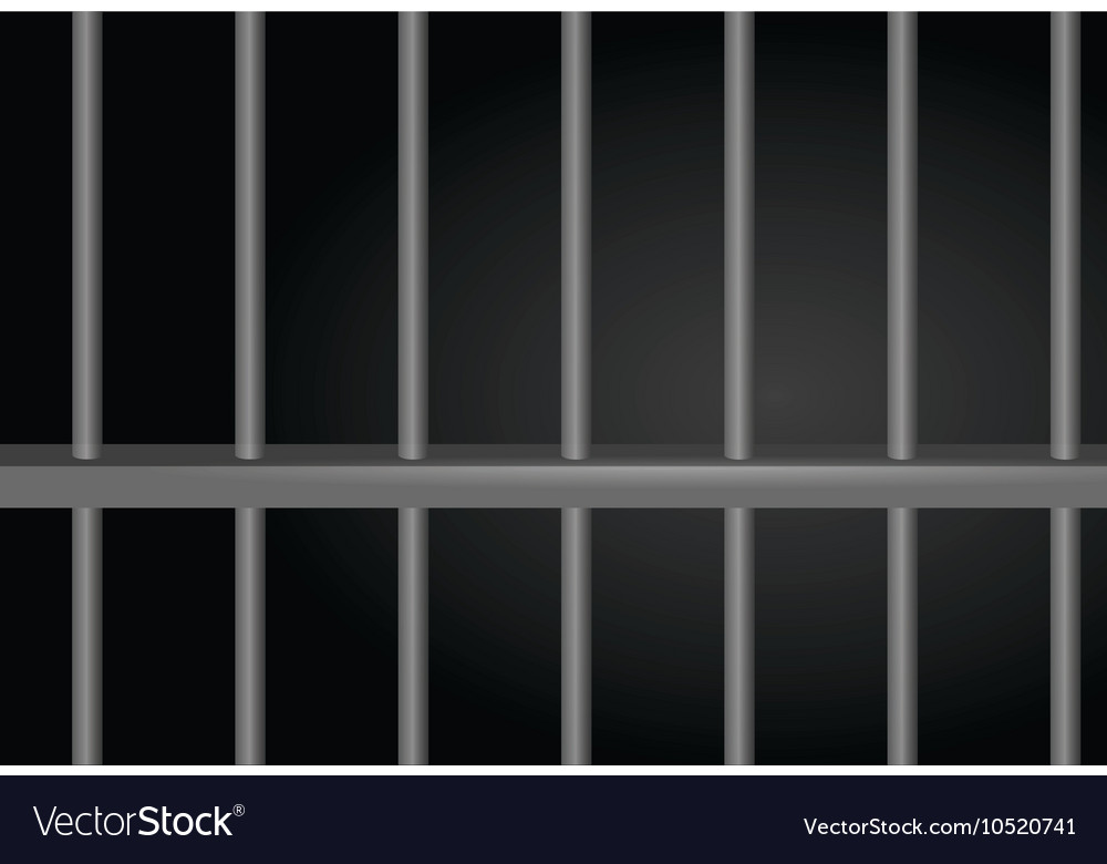 Prison bars Royalty Free Vector Image - VectorStock