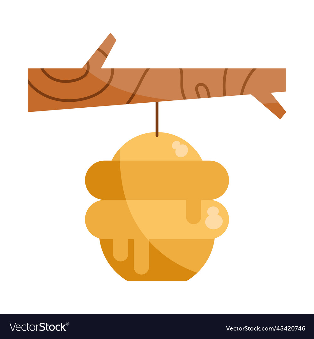 Bee hive Royalty Free Vector Image - VectorStock