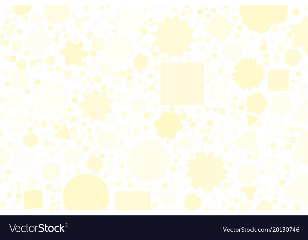 Shape pattern background for graphic design Vector Image