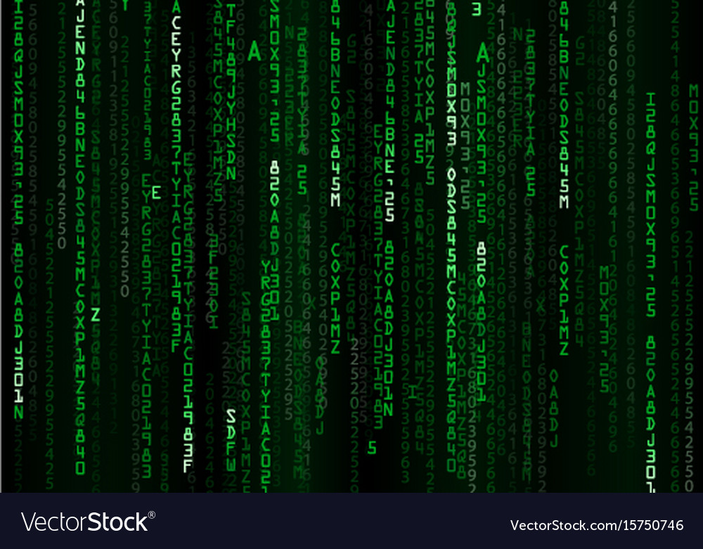Technology binary background Royalty Free Vector Image