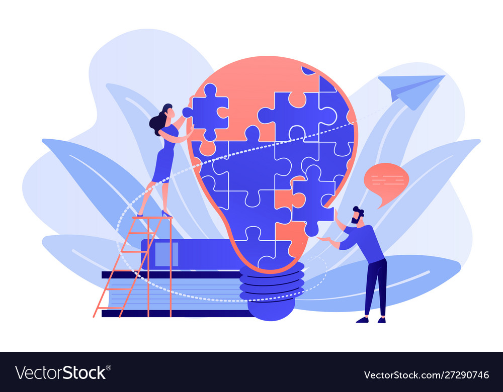 Vision statement concept Royalty Free Vector Image