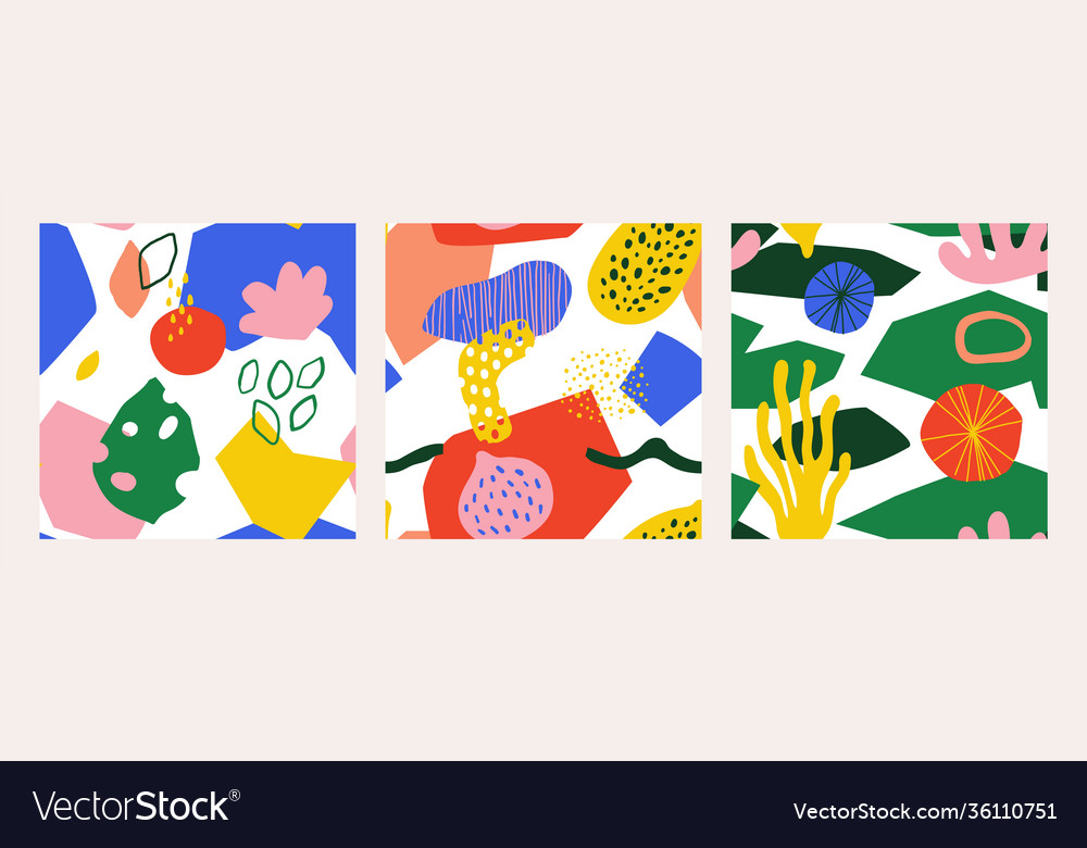 Doodle shape pattern abstract scribble Royalty Free Vector