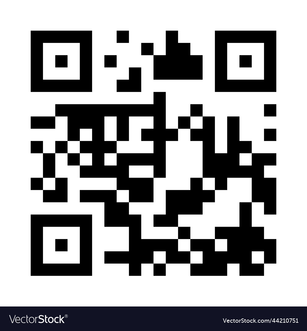 Qr code Royalty Free Vector Image - VectorStock
