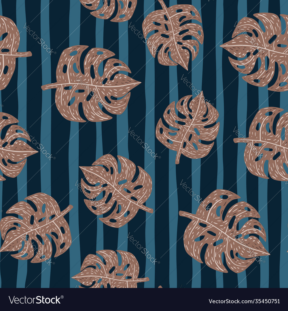 Seamless random pattern with simple beige Vector Image