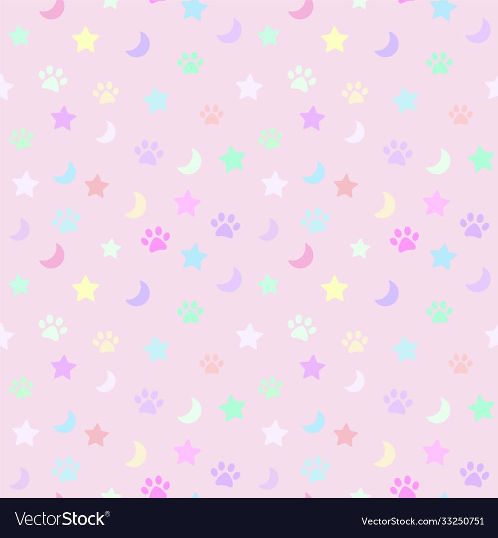 Seamless repeat pattern for pets Royalty Free Vector Image