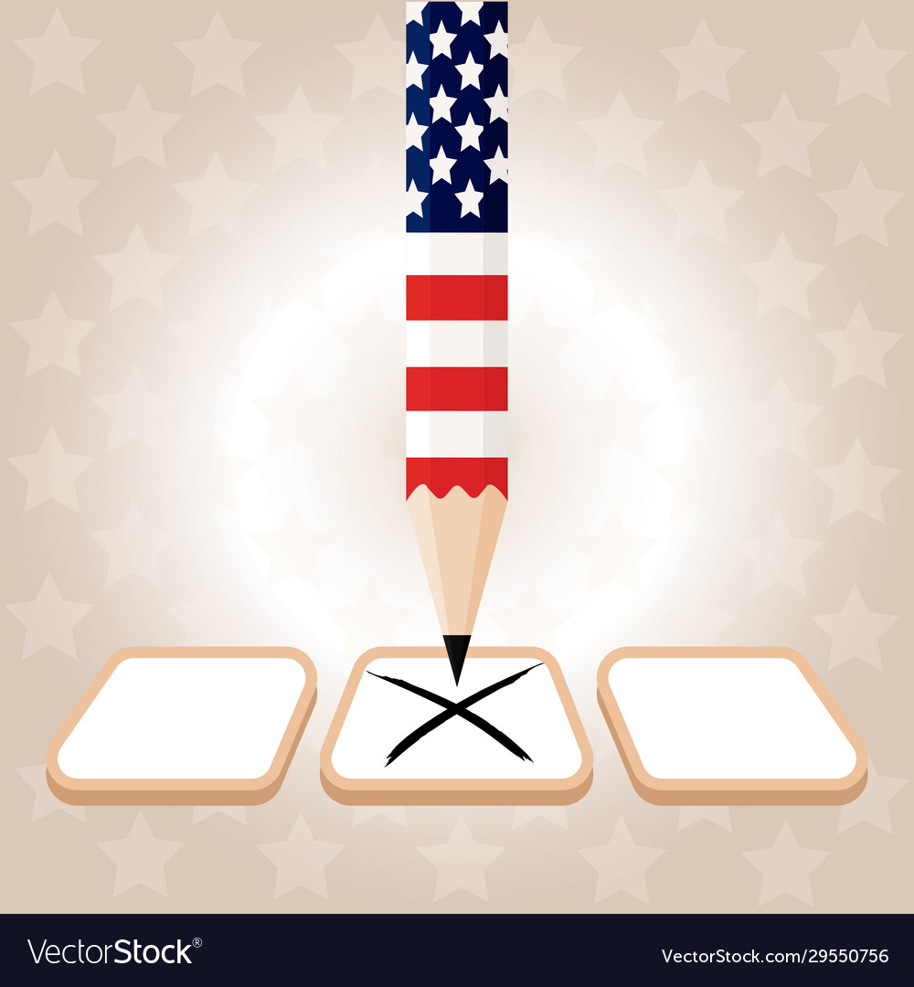 Election day banner Royalty Free Vector Image - VectorStock
