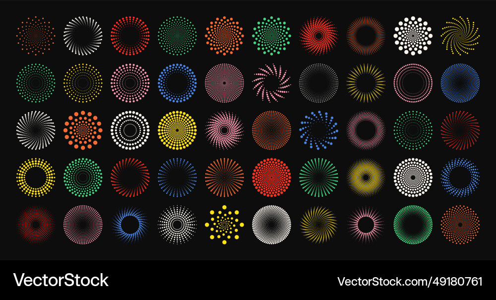Brutalist geometric shapes colorful symbols Vector Image