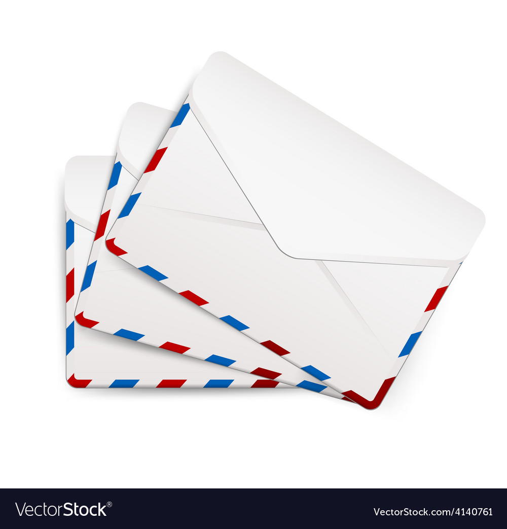 Envelopes Royalty Free Vector Image - VectorStock