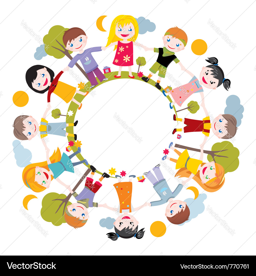 World of childhood Royalty Free Vector Image - VectorStock