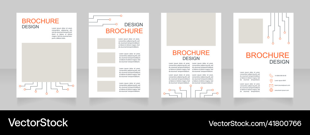 Connection house to network service blank Vector Image