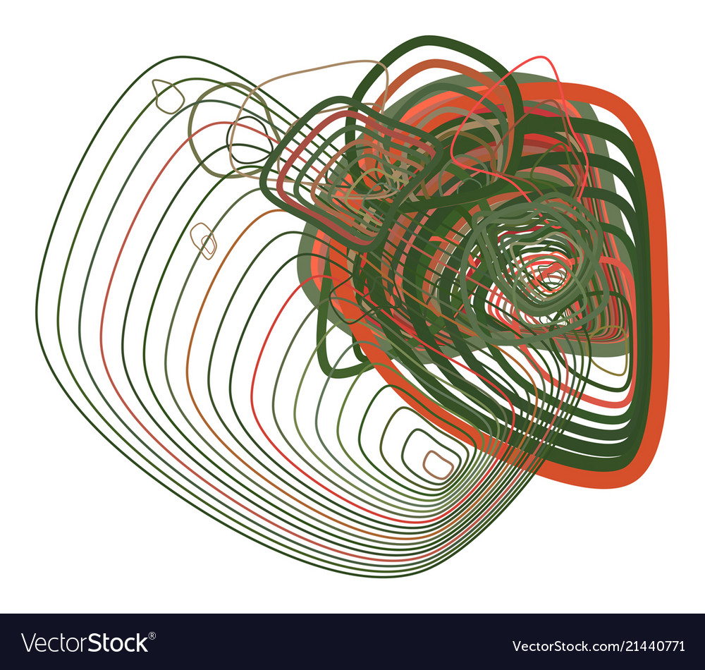 Artistic path lines background pattern abstract Vector Image