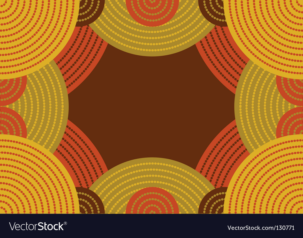 Australian pattern Royalty Free Vector Image - VectorStock