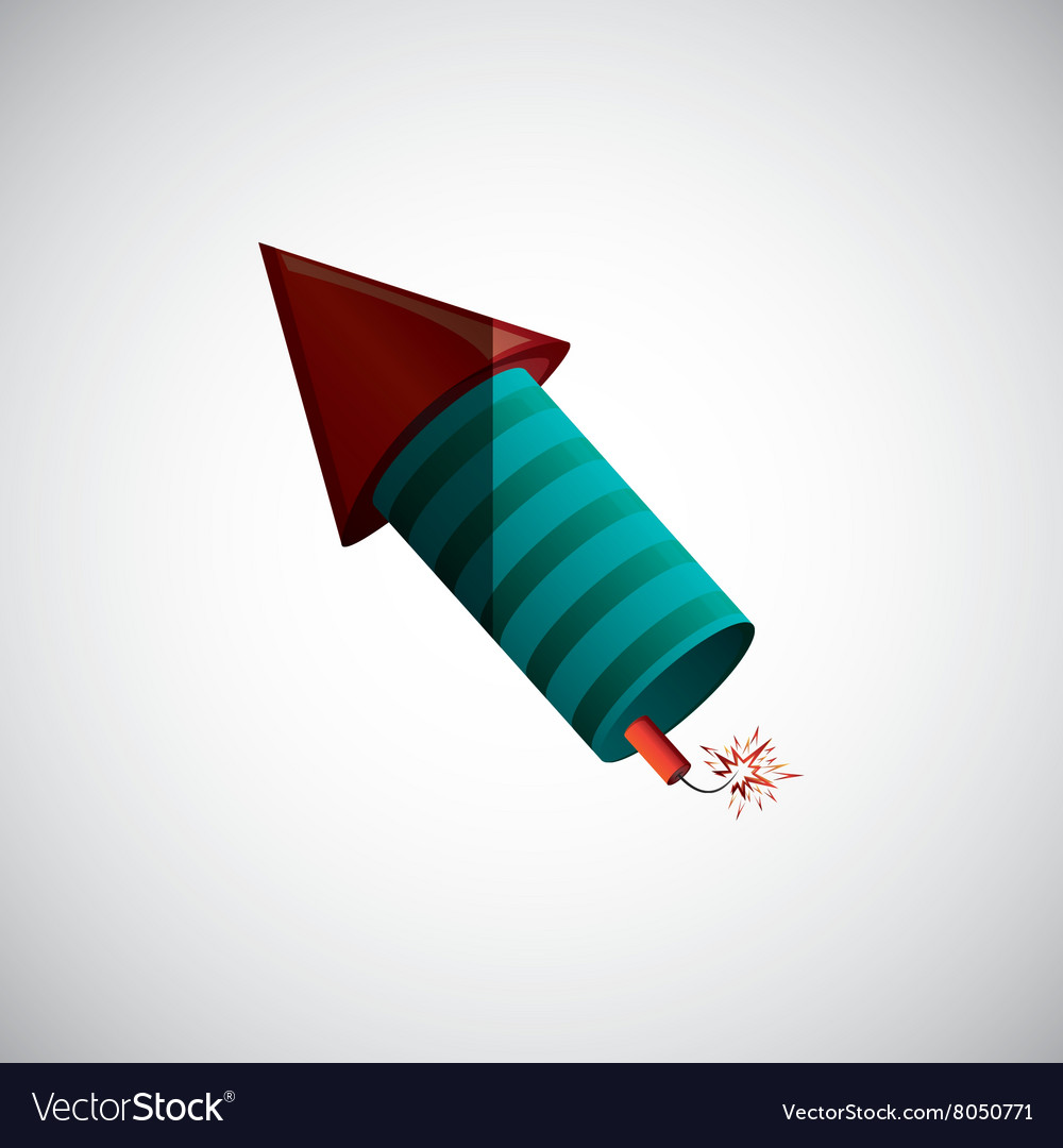 Firework icon design Royalty Free Vector Image