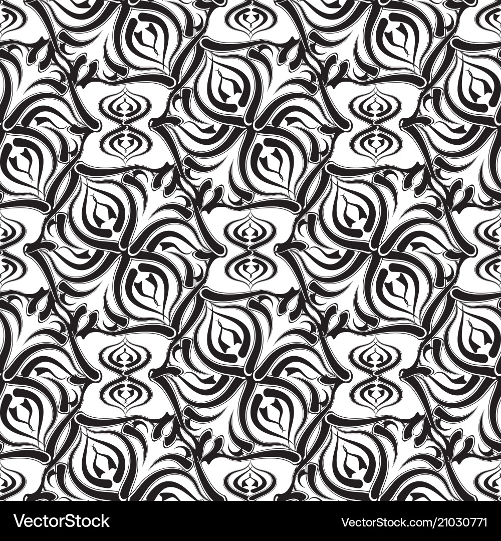 Floral seamless pattern white backgroun Royalty Free Vector