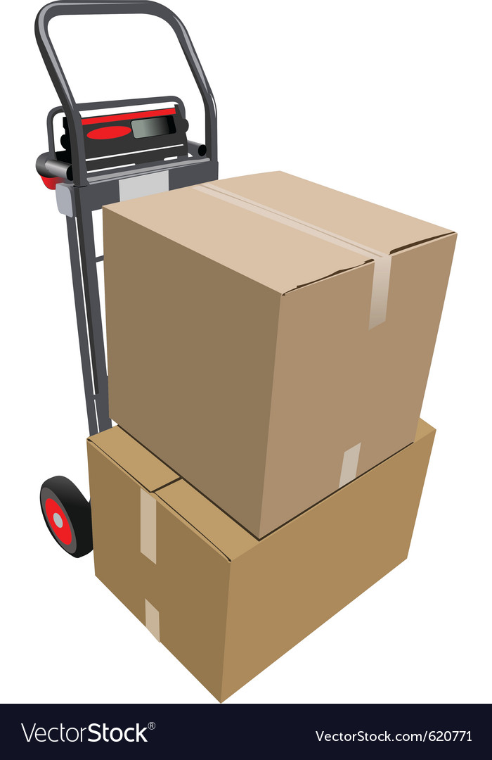 Storage boxes Royalty Free Vector Image - VectorStock