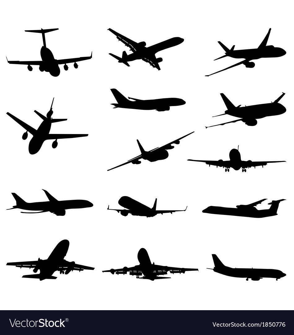 Airplane Royalty Free Vector Image - VectorStock