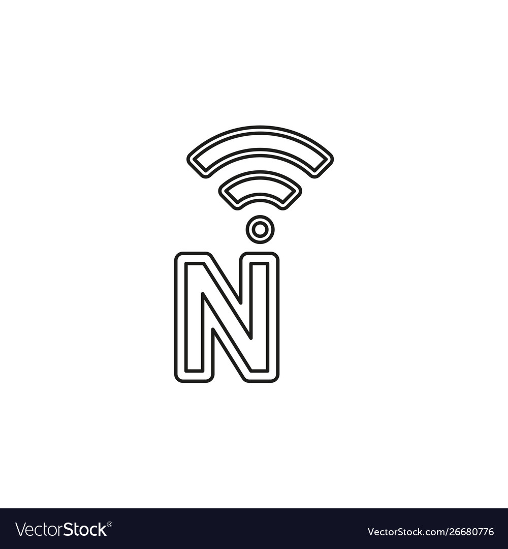 Network icon - networking concept Royalty Free Vector Image
