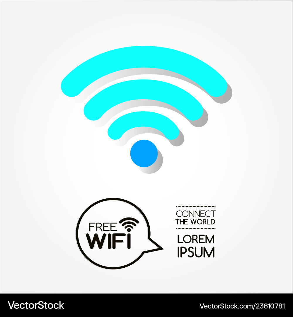 A great connection of the world Royalty Free Vector Image