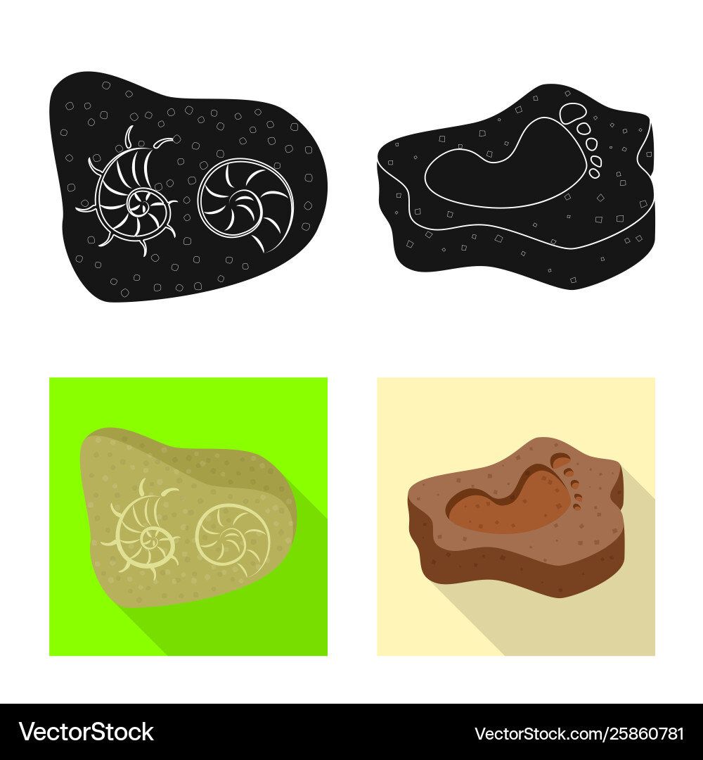 Isolated object story and items symbol set Vector Image