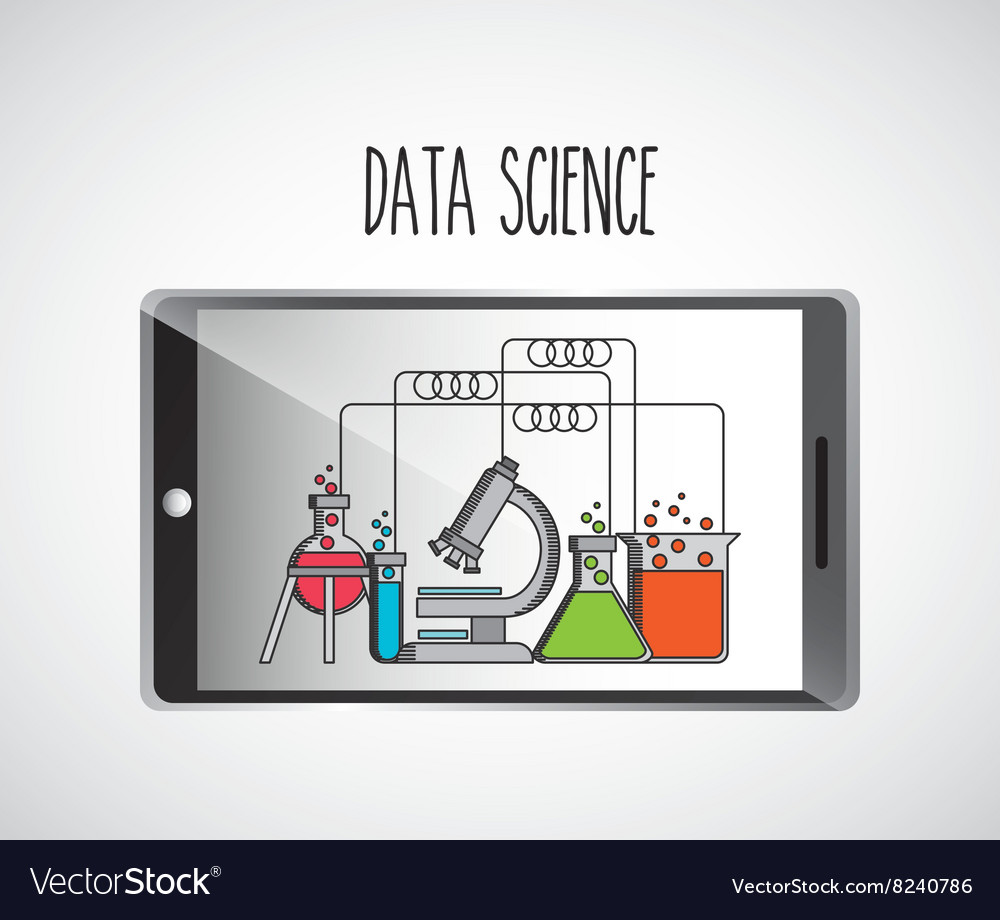 Science lab design Royalty Free Vector Image - VectorStock