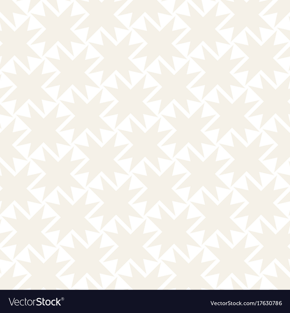Seamless subtle cross lattice pattern abstract Vector Image