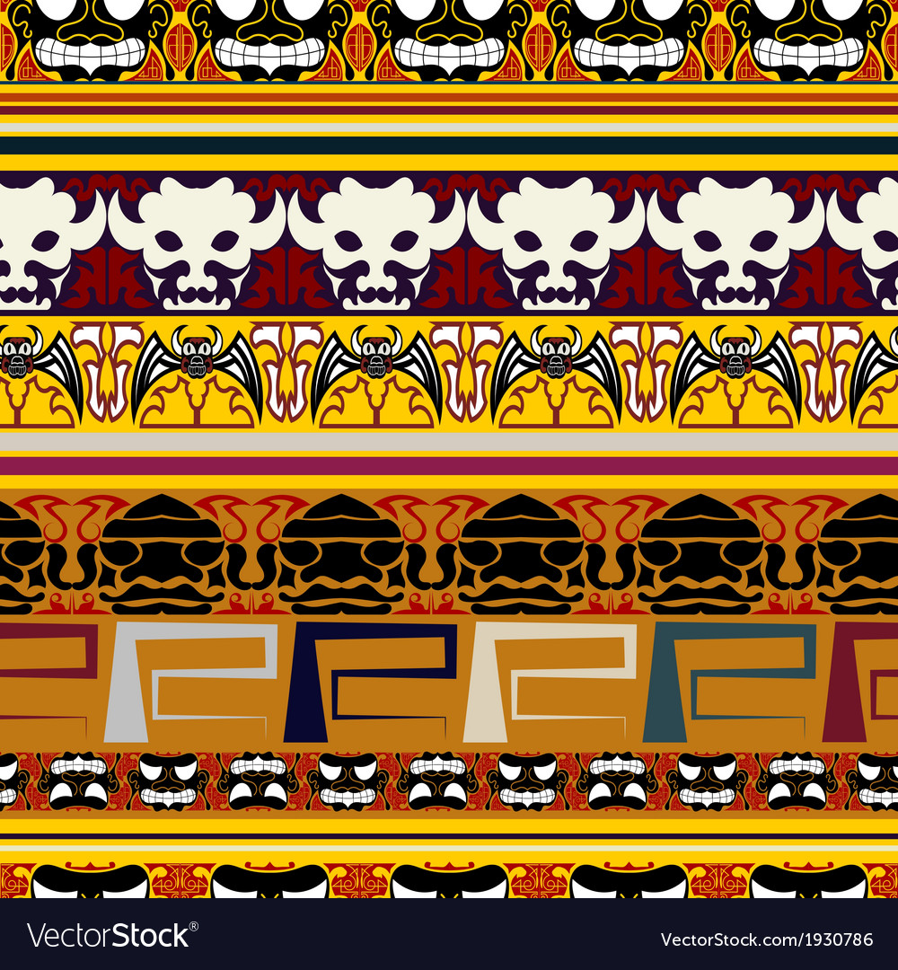 Traditional Indian pattern Royalty Free Vector Image