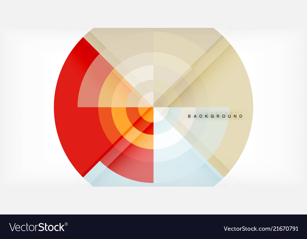Circle abstract background Royalty Free Vector Image