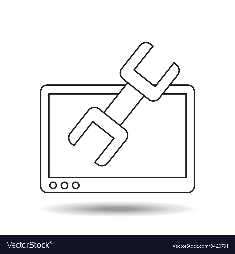 Software programming design Royalty Free Vector Image