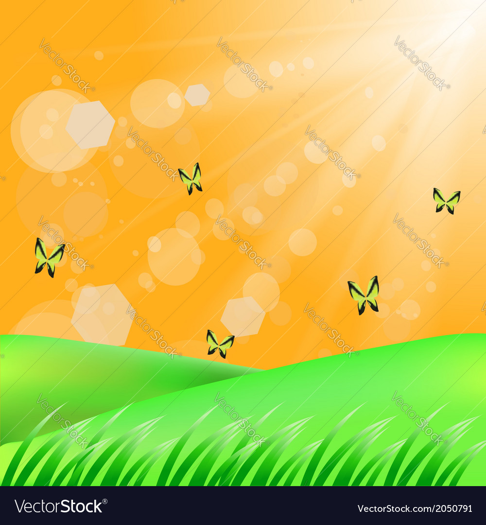 Spring time Royalty Free Vector Image - VectorStock