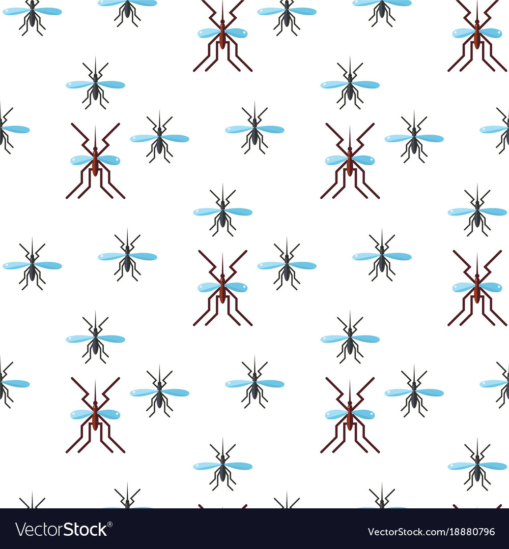 Insects bug seamless pattern bugs Royalty Free Vector Image