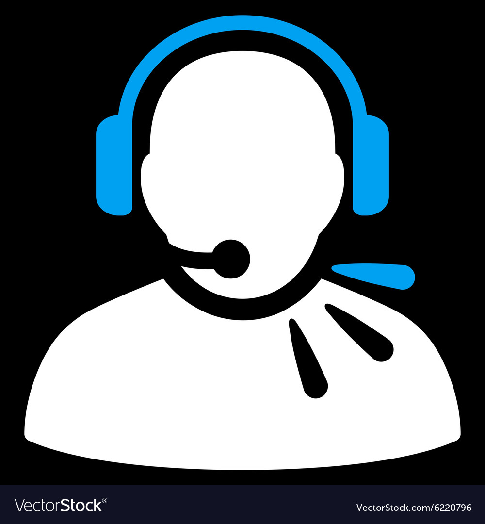 Operator message icon Royalty Free Vector Image