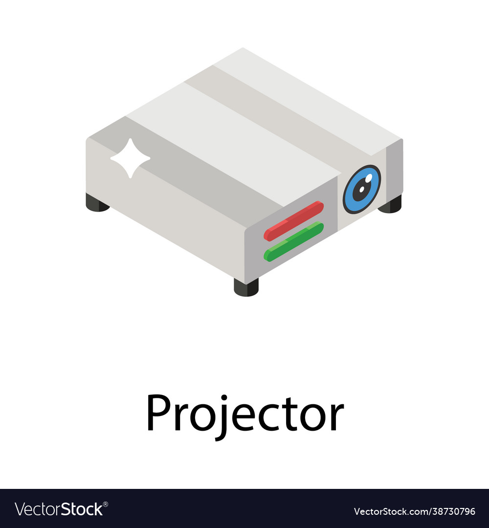 Projector Royalty Free Vector Image - VectorStock