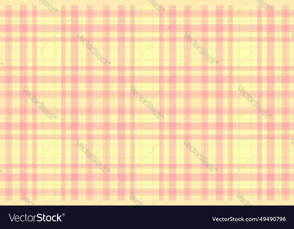 Seamless fabric tartan of check pattern Royalty Free Vector