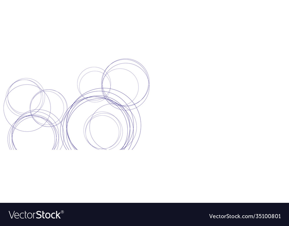 Abstract circles background Royalty Free Vector Image