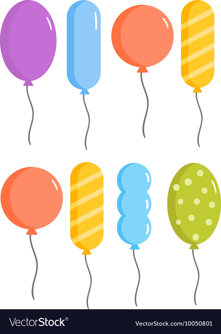 Balloons Royalty Free Vector Image - VectorStock