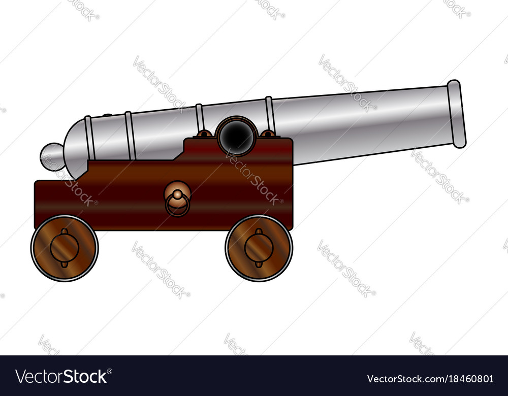 Cannon Royalty Free Vector Image - VectorStock