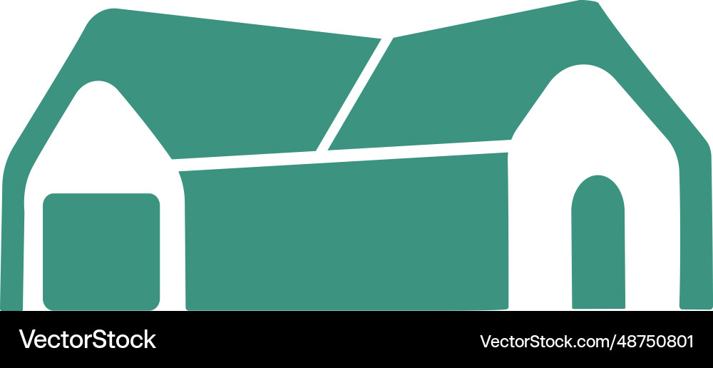 Home logo design a house cartoon image Royalty Free Vector