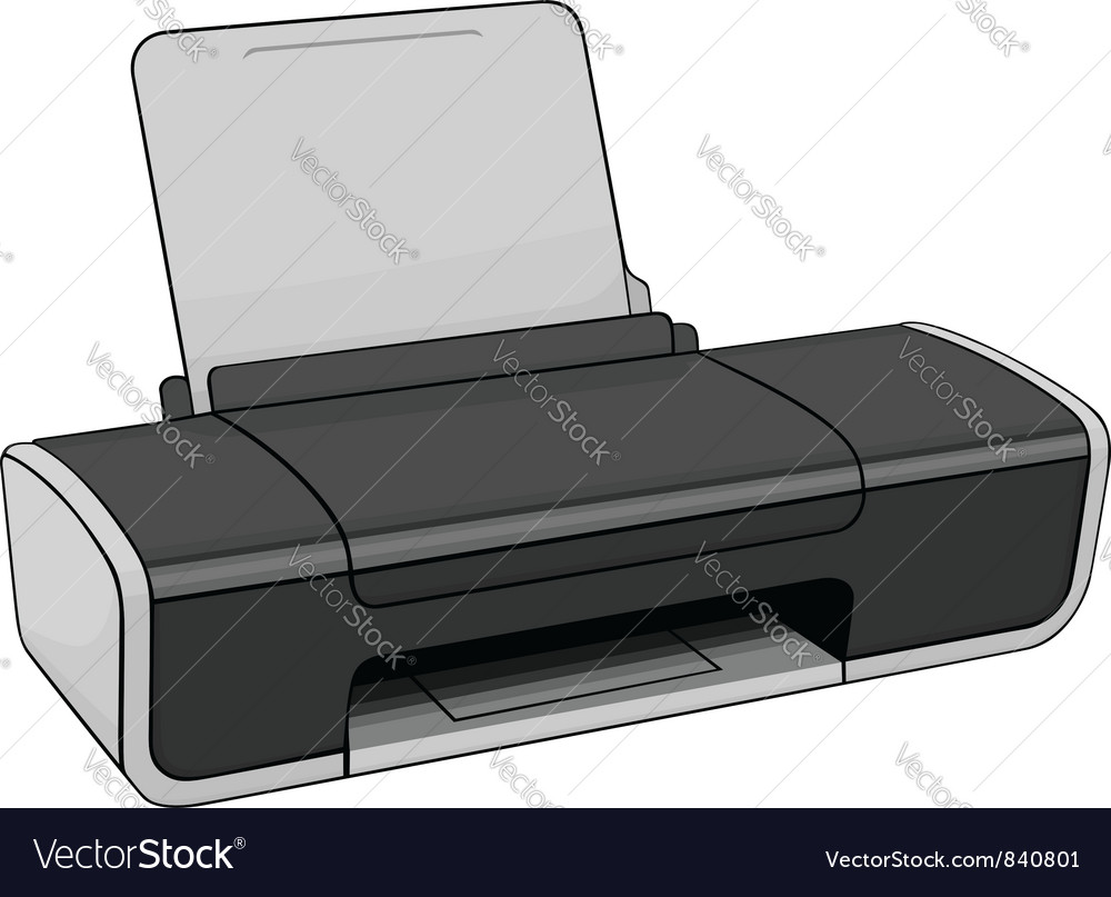 Printer Royalty Free Vector Image - VectorStock