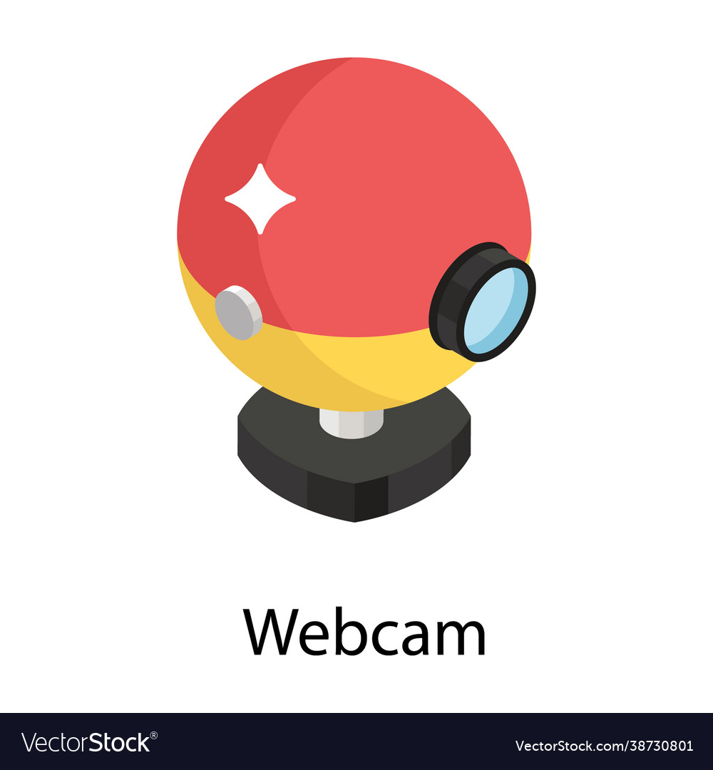 Webcam Royalty Free Vector Image - VectorStock