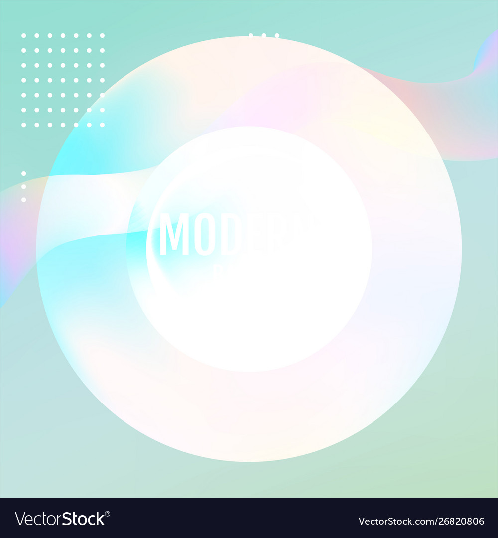 Future nature geometric patterns abstract Vector Image