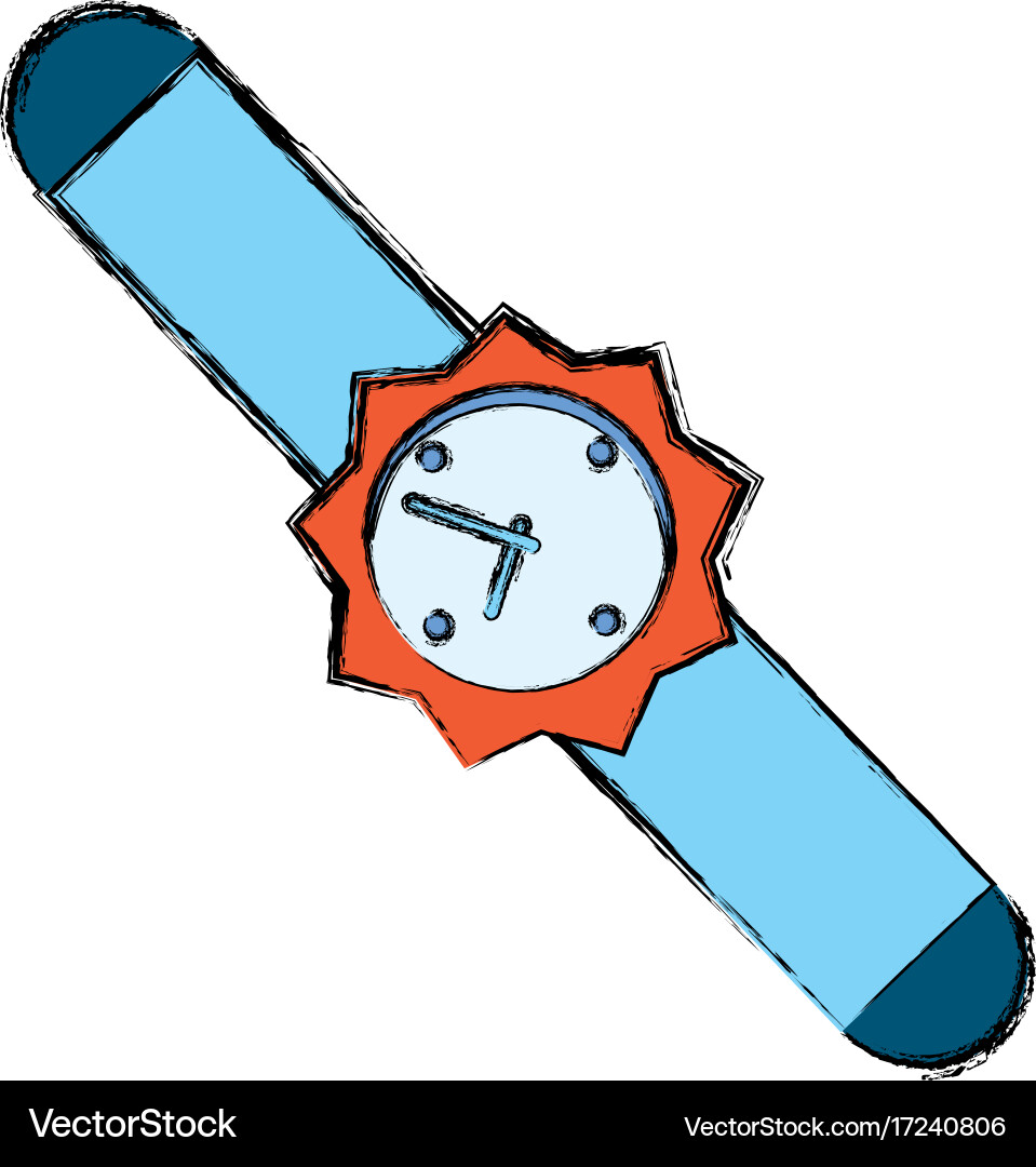 Smartwatch Royalty Free Vector Image - VectorStock
