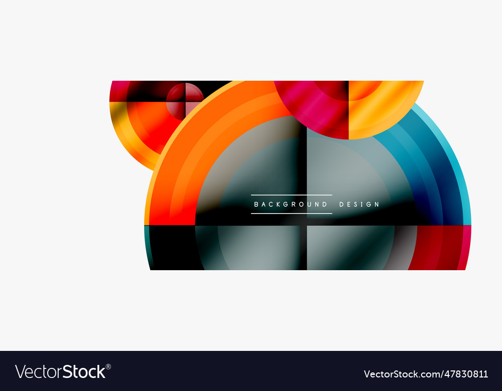 Circle pattern background abstract backgrounds Vector Image