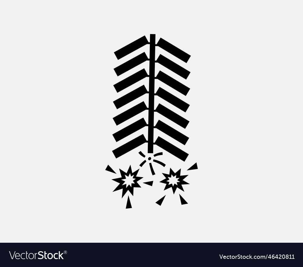 Firecrackers icon Royalty Free Vector Image - VectorStock