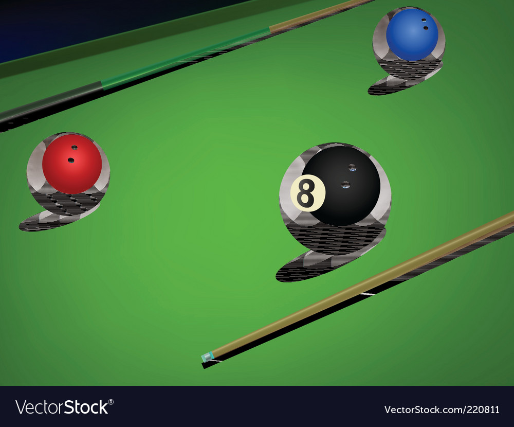 Snooker Royalty Free Vector Image - VectorStock